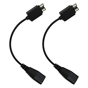 2 Pack AC Power Supply Socket Converter Adapter Cord Cable for Xbox 360 to Xbox ONE