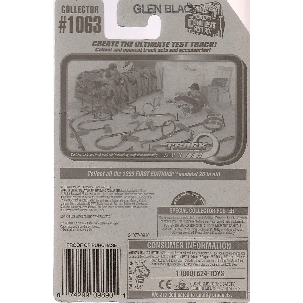 Hot wheels 1970 Plymouth Barracuda 1/64 Collector # 1063 .HN#GG_634T6344 G134548TY57357