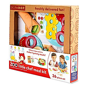 Skip Hop Play Food Set, Zoo Little Chef Meal Kit