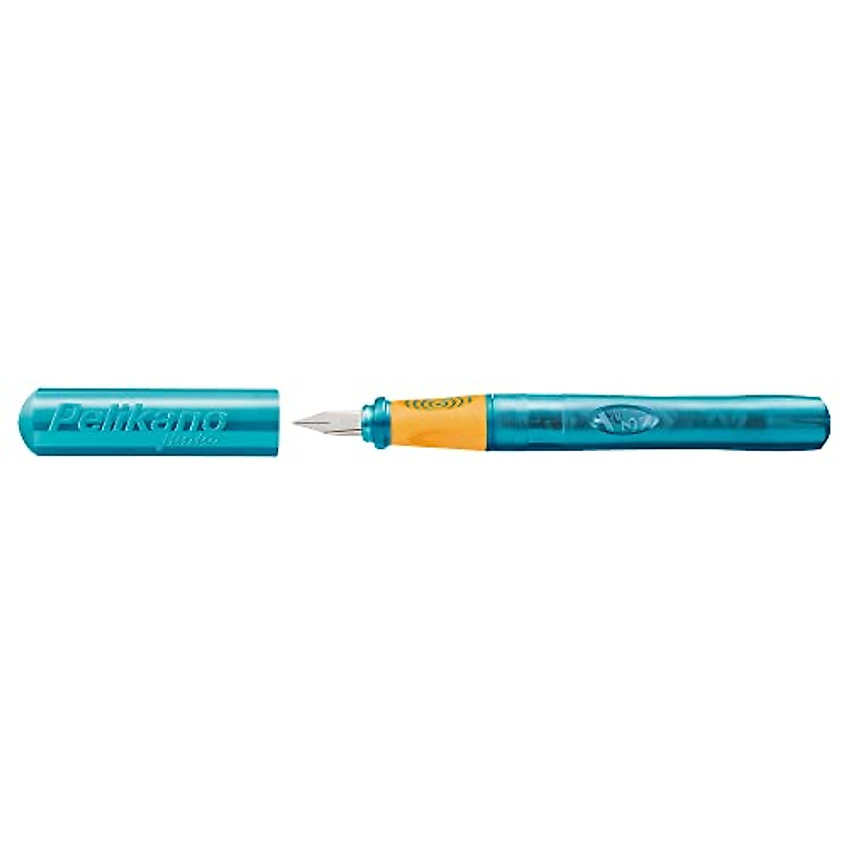 Pelikan Pelikano Jr. Fountain Pen, Right-Handed, Medium Nib, Turquoise, 1 Pen (924886)