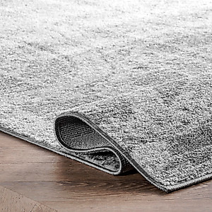nuLOOM Thomas Paul Power loomed Octopus Area Rug, 9x12, Grey