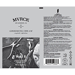 MVRCK by Paul Mitchell Grooming Cream for Men, Easy Hold + Definition, For All Hair Types, 5.1 fl. oz.