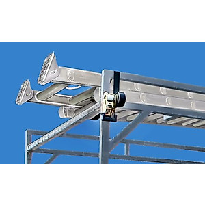 Keeper 05530-3 1-1/2" x 8’ Mountable Rack-Ratchet with 500 lbs. Working Load Limit and 1,500 lbs. Break Strength