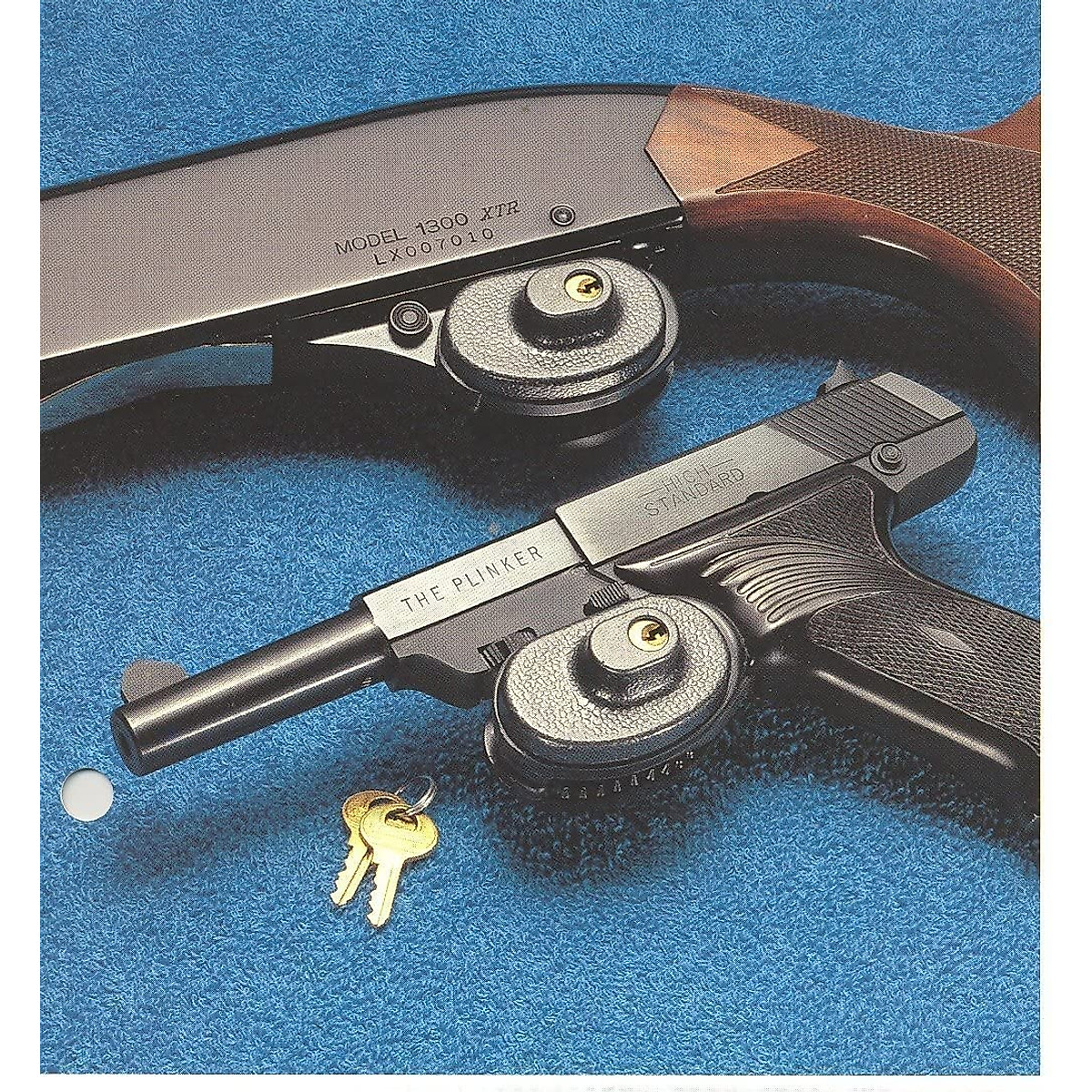 RioRand Keyed Alike Trigger Gun Lock Compatible with Pistols Rifles Shotguns (1)