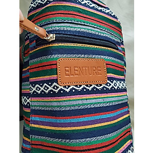 ELENTURE Yoga Mat Bag for 1/4-Inch 1/3-Inch Thick Exercise Yoga Mat, Exercise Yoga Mat Carry Bag with Pockets for Yoga Block Yoga Pants Yoga Socks Yoga Accessories