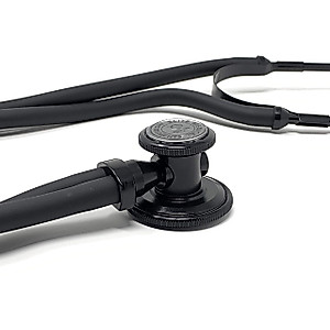 EMI Sprague Rappaport Dual Head Stethoscope - Stealth Black - 112SB