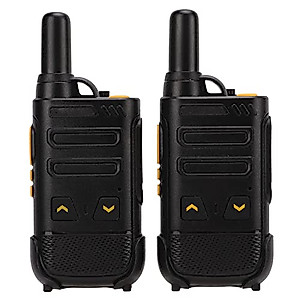 Small 2 Way Radio, Range MiniWalkieTalkies 16 Channels AC100240V UHF400470MHz for Camping Hiking Playing (US Plug)