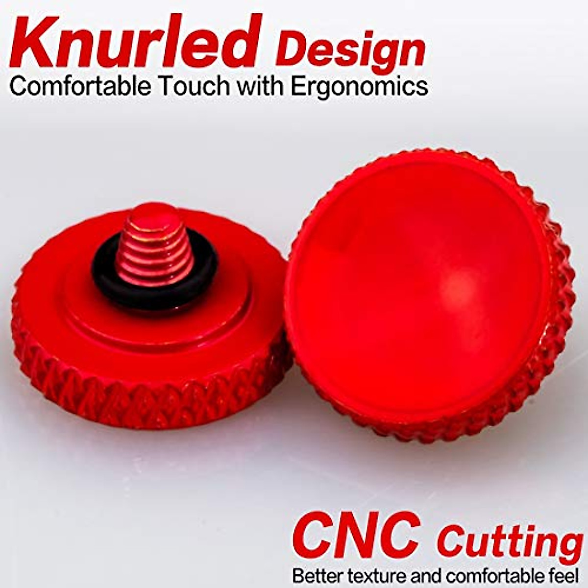 Soft Shutter Release Button (2 Pack/Red) high-end Pure Copper Camera Shutter Button