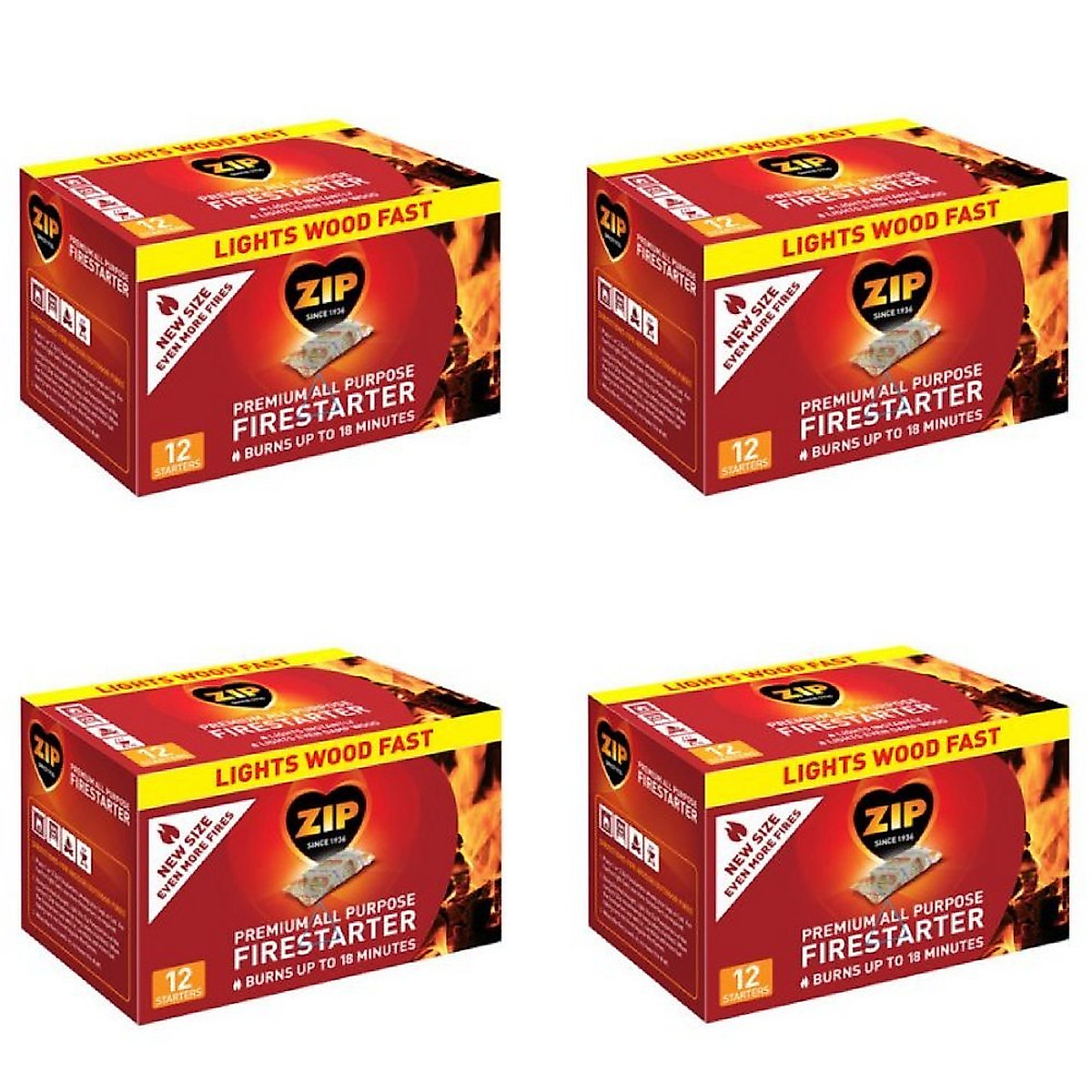 12-Count Premium Pack of 4.