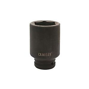 Big Roc IDS34158 Air Deep Impact Socket 3/4"X1-5/8" Chrome Molybdenum/Card