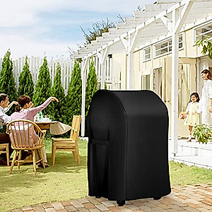 GGC 30 Inch Grill Cover Replacement for Weber 7105 Spirit 210 Series 2 Burner Gas Grills, L30 x D26 x H43 (Not Fit for Spirit II E-210)