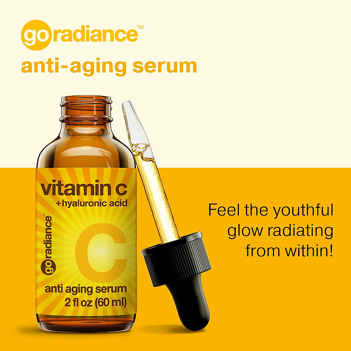 Double Size (2OZ), 20% Vitamin C Serum for Face with Hyaluronic Acid, Face Serum Vitamin C, Vitamin C for Face Serum for Women, Vitamin C Oil for Face, Vit C Serum for Face, Vitamin C Face Serum