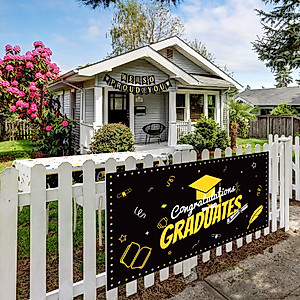 Graduation Decorations 2022, Graduation Banner Graduation Backdrop Graduation Party Supplies 2022 Graduation Table Cover Graduation Sign Graduation Gifts