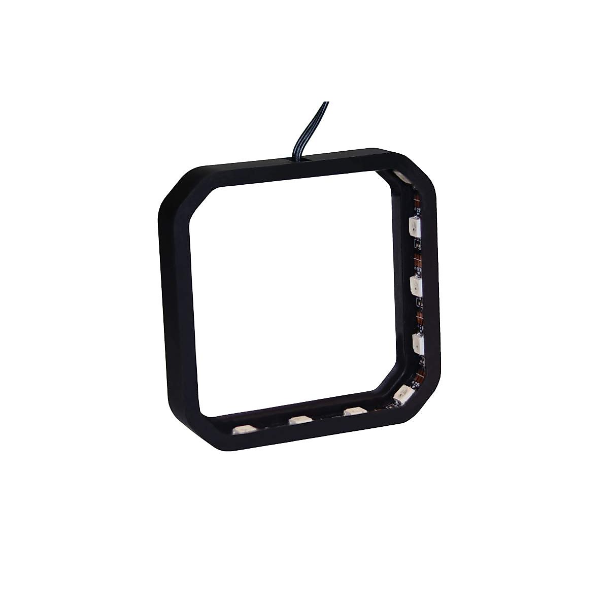 Alphacool 12942 Aurora XPX Digital RGB Frame - Black Modding Flexlights