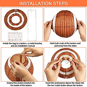 Sports Party Decorations Set Include 8 Pcs Sports Paper Lanterns Hanging Lanterns 4 Pcs Basketball Baseball Tablecloth Football Soccer Ball Table Cover 2 Pcs Sports Theme Banner for Kids Party Favors