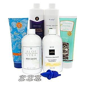 Smuggs Jugs Disguised Hidden Four Bottle Two Tube Drinking Flasks Kit (4-16 oz, 2-8 oz) Sneak Cruise Alcohol-Rum Runner