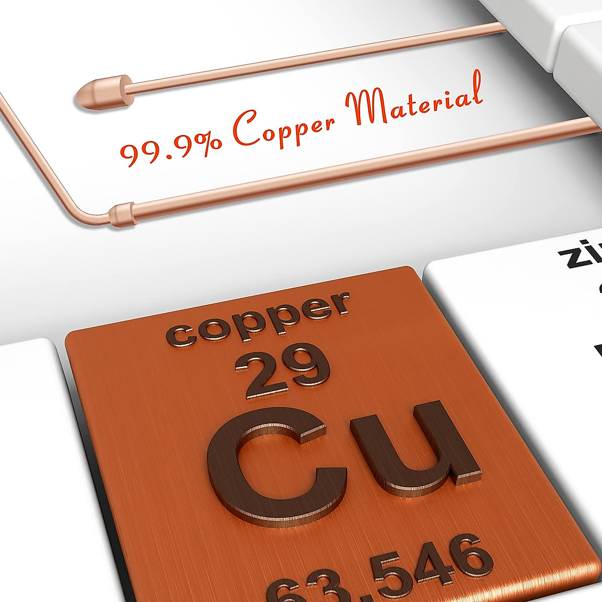 Dowsing Rods, 99.99% Copper Dowsing Rods for Ghost Hunting Tools, Divining Rods for Water Divining, Energy Healing, Paranormal, Gold, Yes No Questions