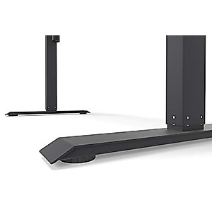 HON Basyx BSXHW2460 Height Adjustable Desk, 24 x 60, White