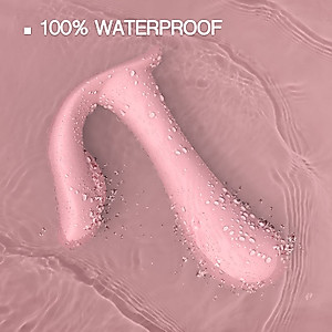 Tracy's Dog Wearable Panty Vibrator with Wireless Remote Control for G Spot Clitoral Stimulation, Butterfly Vibrators with 10 Vibrations, Vibrating Panties Adult Sex Toys for Women Couples Play, Pink