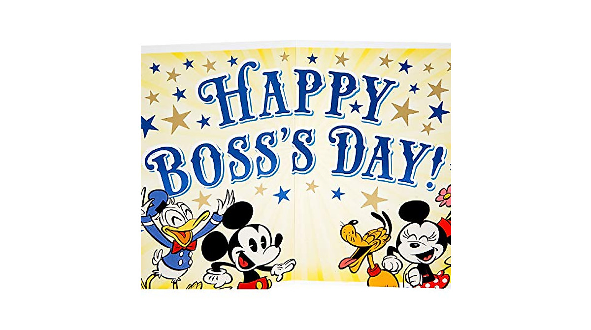 Hallmark Boss's Day Card (Disney Mickey Mouse) — 🛍️ The Retail Market