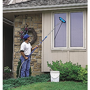 Mr. LongArm 0405 Soft Flow-Thru Brush Blue