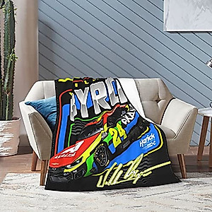 William Byron 24 All Season Fleece Blanket Throw Ultra Soft Flannel Blanket Digital Printed Premium Fluffy Microfiber Fleece 50"x40"