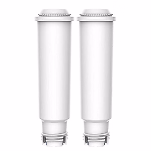 AQUACREST TÜV SÜD Certified Coffee-Machine Water Filter Replacement for Krups F088 Filter, XP5220, XP5240, EA82 and EA9000-Including Various Models of AEG®, Bosch®, Siemens®, Gaggenau® (Pack of 2)