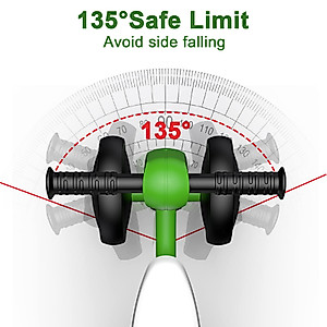 Baby Balance Bike for 1 Year Old Boys Girls, 12-36 Months Riding Toys Toddler Bike with Adjustable Seat, No Pedal Infant 4 Wheels Bicycle, Baby's First Bike First Birthday Gift Christmas