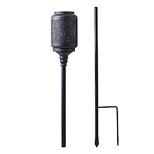 ANRUST Garden Metal Lanterns Hanging, Outdoor Garden Patio Pathway Yard Driveway Lawn Walkway Decoration Outside Path Pole Lanterns
