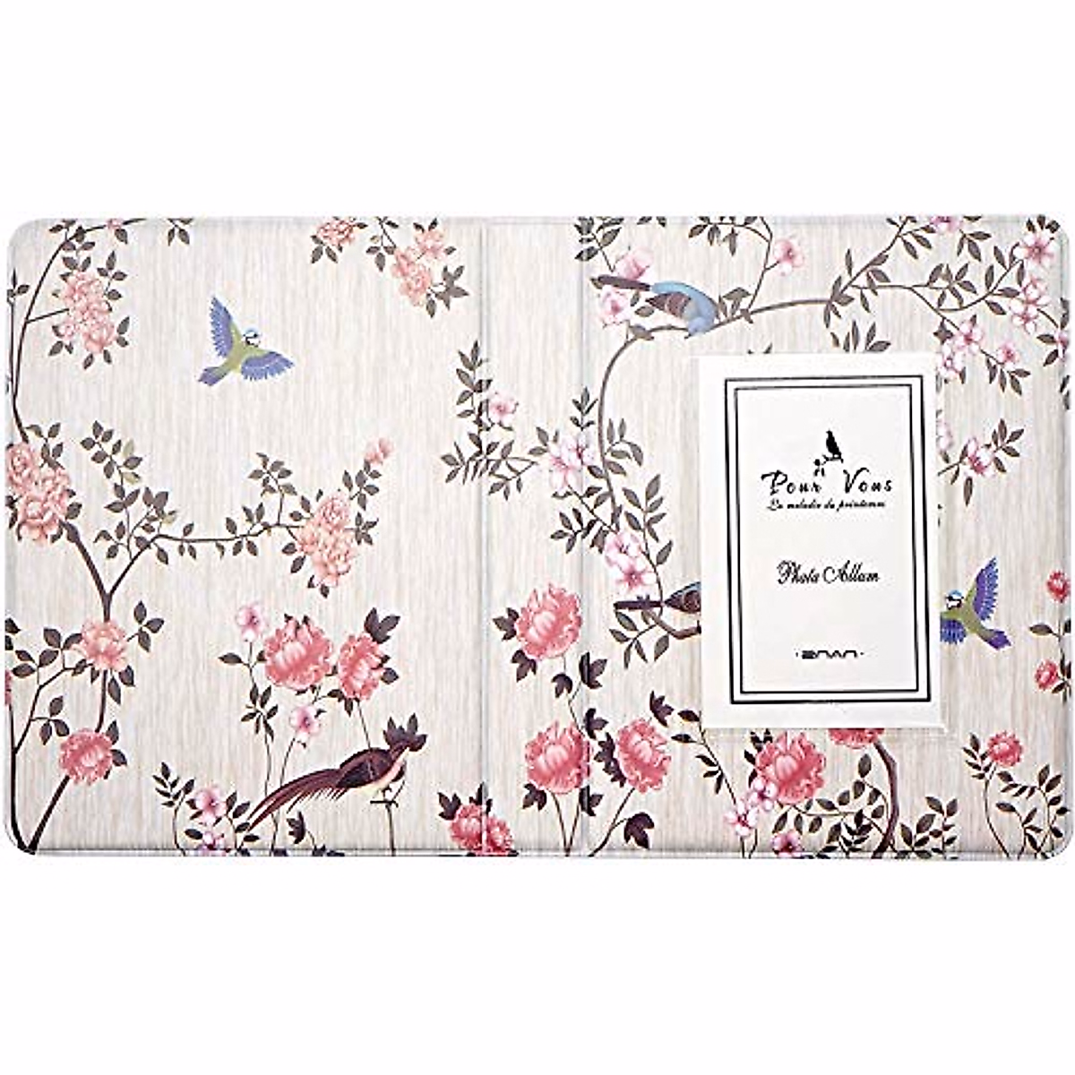 Borya 64 Pockets Mini Photo Album for Fujifilm Instax Mini 11/Instax Mini Liplay/Instax Mini Link/Mini 9/Mini 8/Mini 90/Mini 25/Polaroid Snap PIC-300/HP Sprocke/Kodak Mini 3-Inch Film.(Cuckoo)