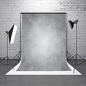5x7ft Gray Abstract Photography Backdrops Grey Portrait Photo Studio Prop Background for Photographyer Ash Texture Backdrop for Party