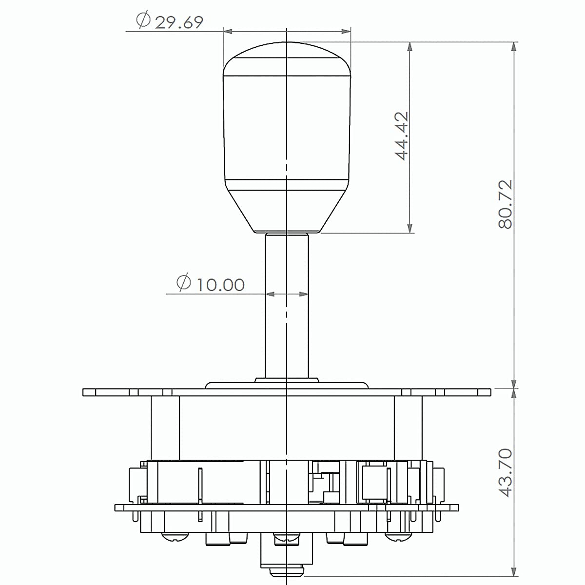 SEIMITSU BULLET LSX-NOBI LEVER LSX-NOBI-01 (PROFESSIONAL)