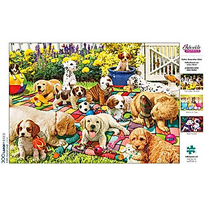 Buffalo Games - Puppy Playground - 300 Large Piece Jigsaw Puzzle