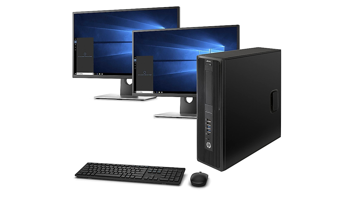 HP Z240 SFF Computer - i5, 16GB RAM, Dual Monitors
