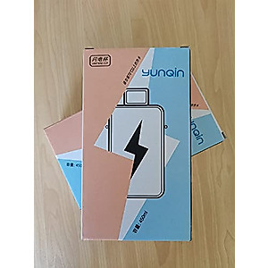 YunQin 450ML Creative Summer Plastic Cup, Outdoor Convenient Large Capacity Rectangular Juice Cup for Girls, Cute Lightning Water Bottle (Purple)