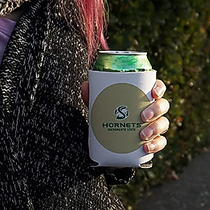 Sacramento State University Secondary Can Cooler - Drink Sleeve Hugger Collapsible Insulator - Beverage Insulated Holder