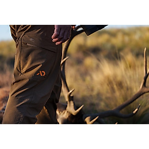 First Lite Men’s Catalyst Soft Shell Pant - Fleece Hunting Pants - Dry Earth - Large