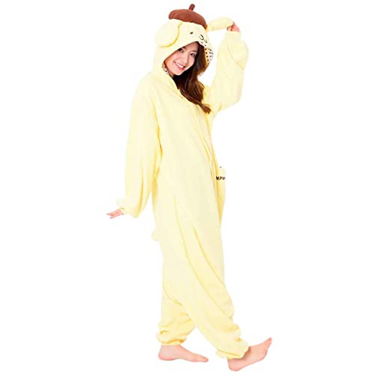SAZAC Kigurumi - Pompompurin - Onesie Jumpsuit Halloween Costume (One Size)