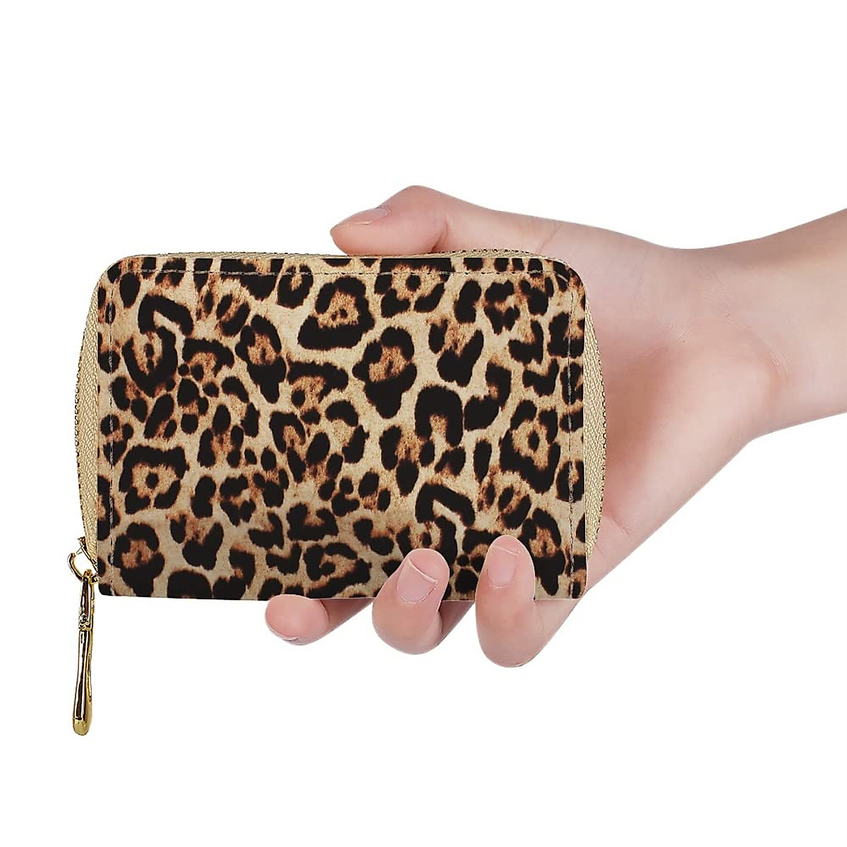 Poceacles Tie Dye Print Women Men Cards Organzier Small Wallet with Zip Around, 20 Card Slots Leather Accordion Credit Card Holder Wallet