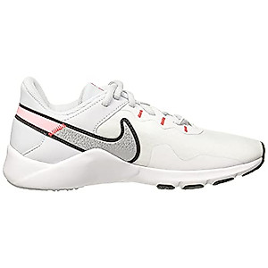 Nike Womens Legend Essential 2 Running Trainers, Football Grey/Dk Smoke Grey, 10 M US