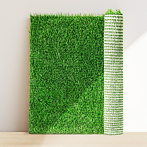 Dog Potty Training Grass Pad with Drainage 32''x48'',Washable Artificial Grass for Indoor Outdoor Garden Lawn Decoration,Dogs Potty Training Grass Pad,Synthetic Grass for Balcony,Patio,Deck,Yard