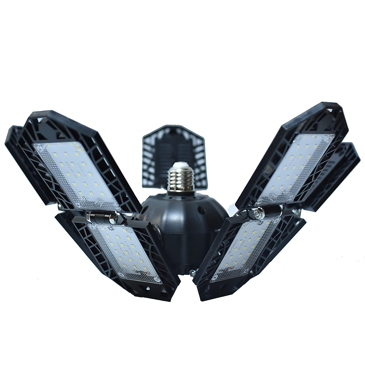 ANYPOWK LED Garage Lights - 18000 Lumen 6500K Daylight 180W, Five Leaf Led Garage Ceiling Lights, Pack of 2