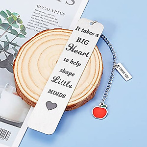 Christmas Gifts for Women Stocking Stuffers Men Bookmark with Chain 2022 Graduation Gifts for Teacher Birthday Valentine Day Present Back to School End of Year from Student Teacher Appreciation