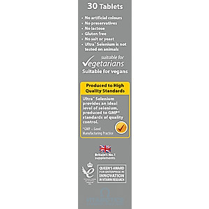 Ultra Selenium Tablets - Pack of 30