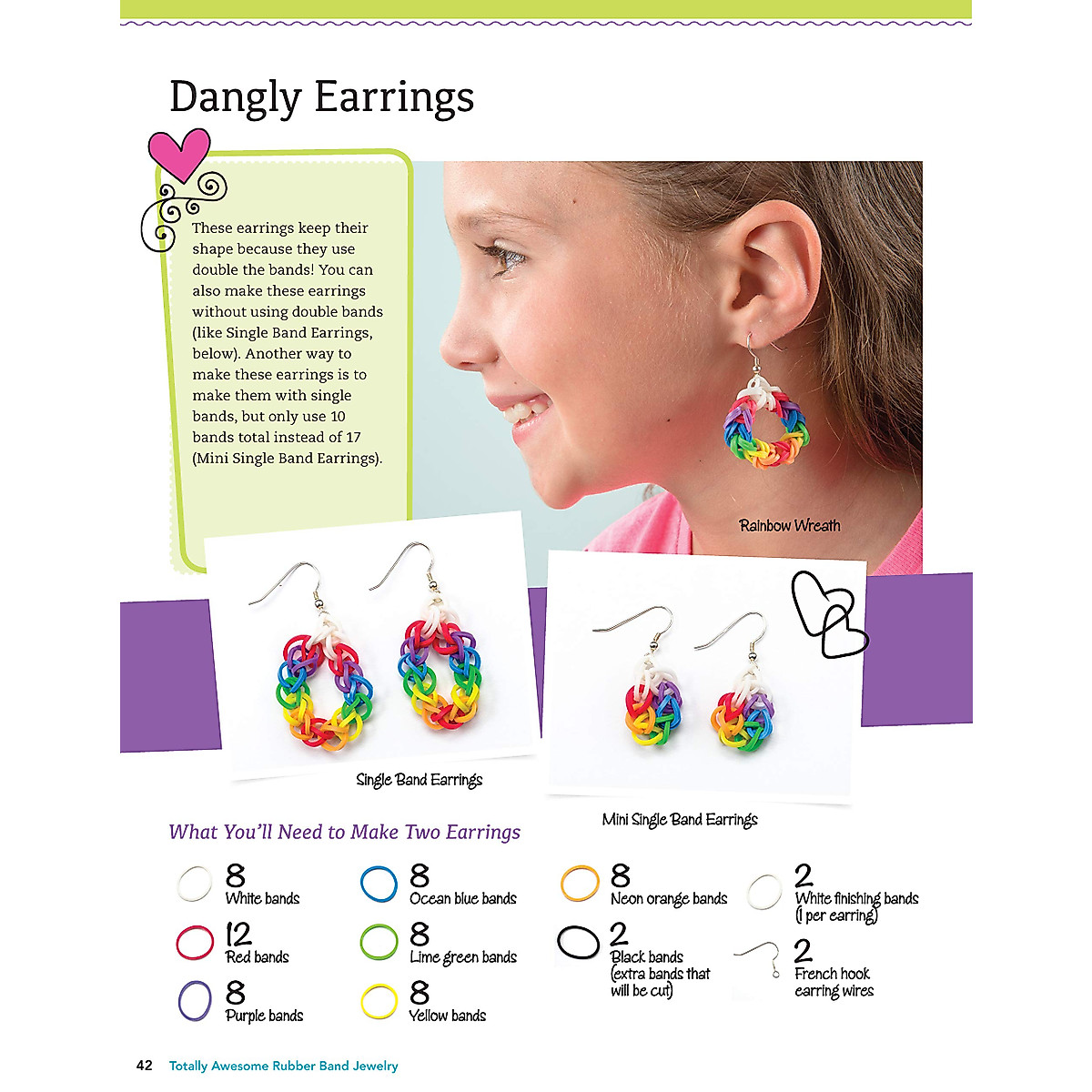 Totally Awesome Rubber Band Jewelry: Make Bracelets, Rings, Belts & More with Rainbow Loom (R), Cra-Z-Loom (TM), or FunLoom (TM) (Design Originals) 12 Creative Step-by-Step Projects for Hours of Fun