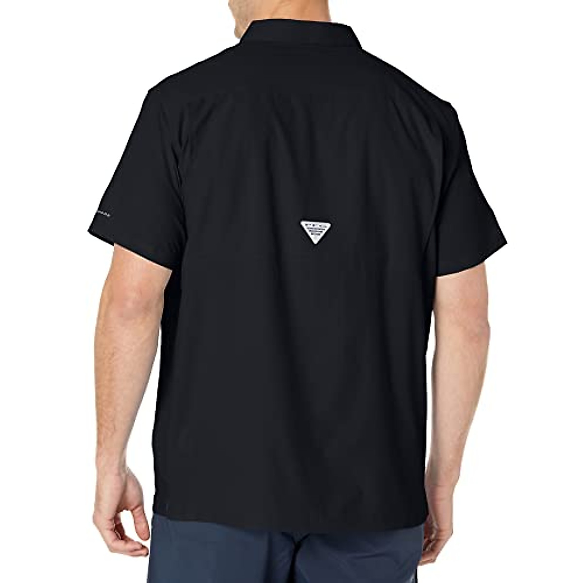 Columbia Men's Slack Tide Camp Shirt, Black, Medium