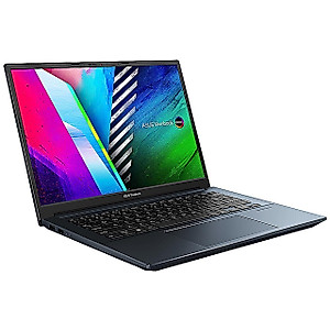 ASUS VivoBook Pro 14" OLED WQXGA 2880x1800 16:10 Laptop, Core i5-11300H, 8GB RAM, 256GB PCIe SSD, WiFi 6, Thunderbolt 4, Color Quiet Blue