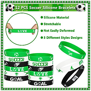 Soccer Party Favors Set 80 PCS Soccer Toys Whistle Fidget Spinner Silicone Bracelet Tattoo Stickers Eraser Keychains for Soccer Theme Birthday Party Goodie Bags Fillers Sports Party Supplies