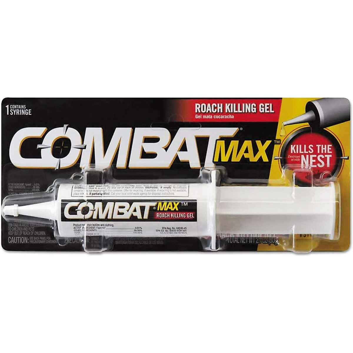 Combat Source Kill Max Roach Killing Gel, 60 Grams (Pack of 4) , Combat-fj3g