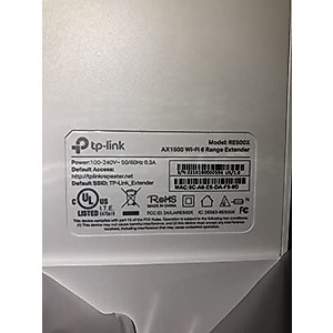 TP-Link AX1500 WiFi Extender Internet Booster(RE500X), WiFi 6 Range Extender Covers up to 1500 sq.ft and 25 Devices,Dual Band, AP Mode w/Gigabit Port, APP Setup, OneMesh Compatible (Renewed)